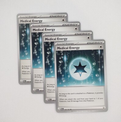 Medical Energy 182/182 x4 - 4x Trainer Playset Pokemon Paradox Rift - 4 ...