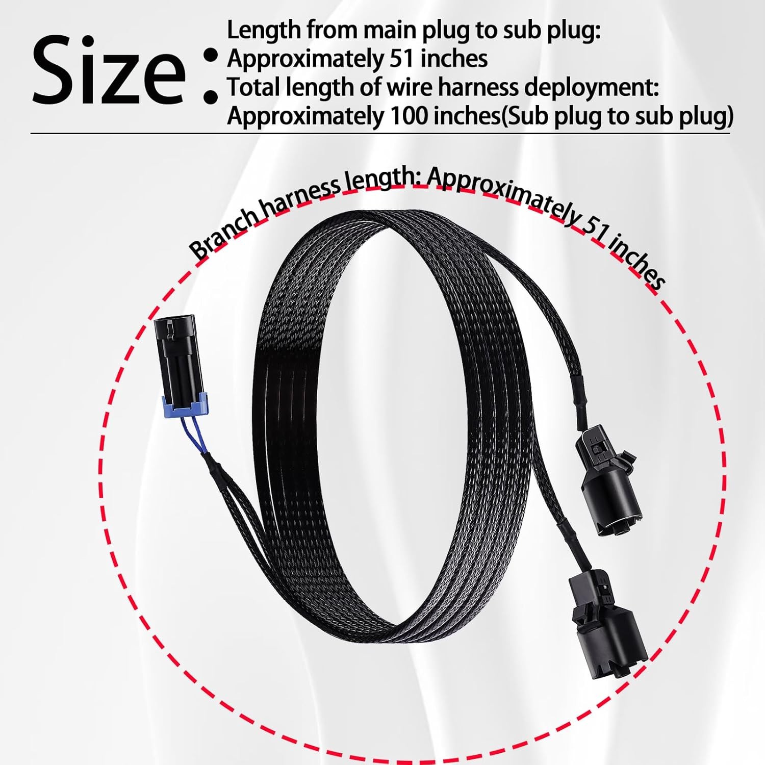 Knock Sensor Extension Relocation Harness For Gen 3 LS1/6 LQ4/9 LM7 L59 ...