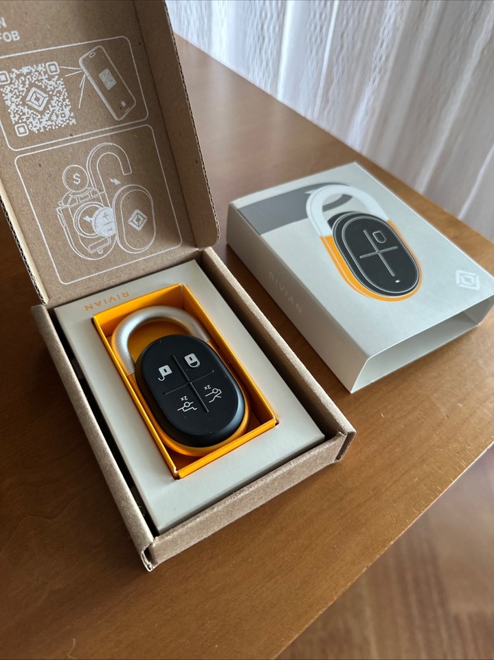 Rivian R1T Gen 2 Key Fob With Battery - New In Box/Never Paired, OEM ...
