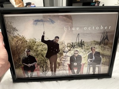 Blue October Signed Poster | eBay