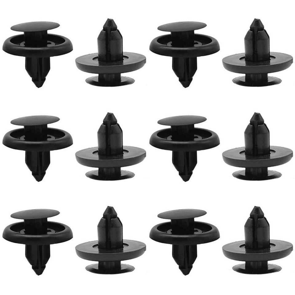 100x Fit For Toyota Engine Cover Clip Screw Undertray Splash Liner ...