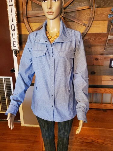 Duluth Trading Co Blue Sol Survivor Sun Protection Shirt/Jacket | eBay