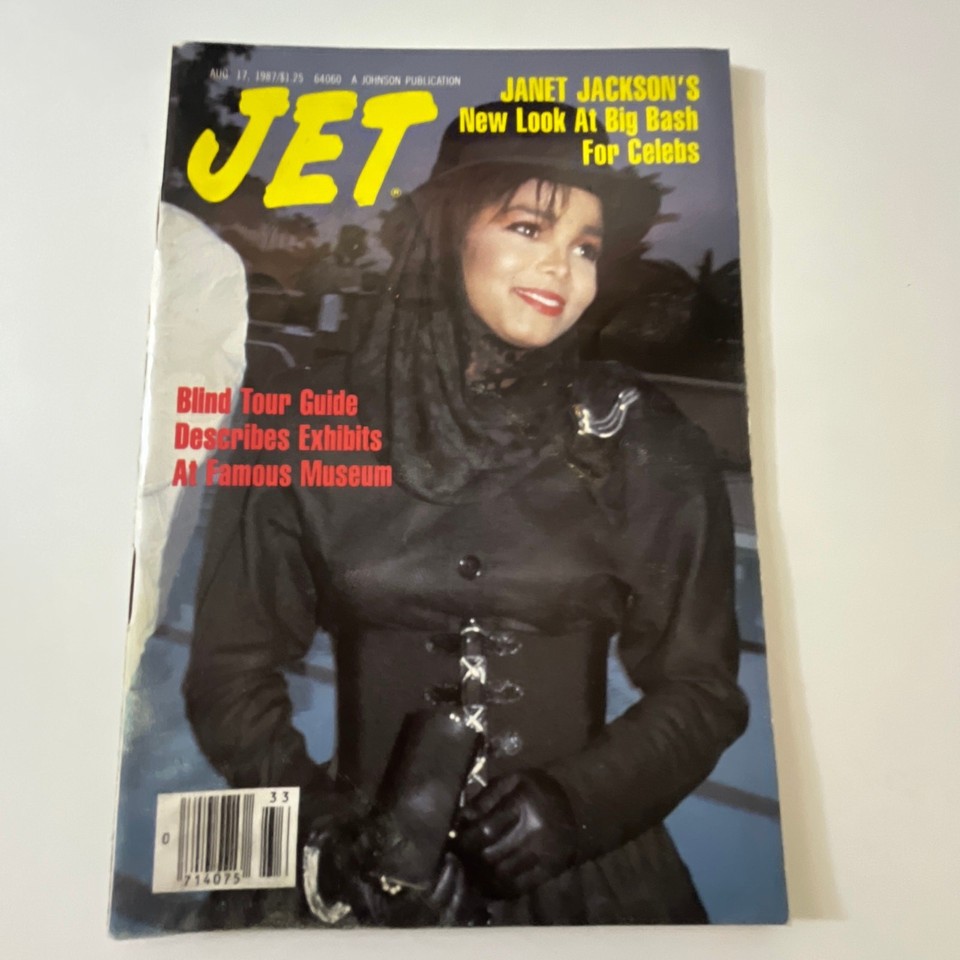Janet Jackson's New Look At Big Bash for Celebs Vintage JET Magazine ...