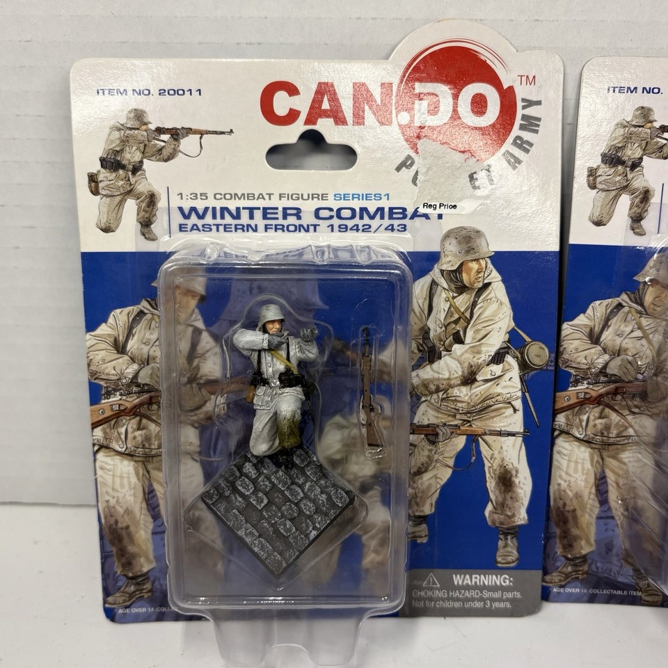 Lot of 5 - Can.Do Pocket Army 1:35 Figures. Winter Combat. Wehrmacht ...