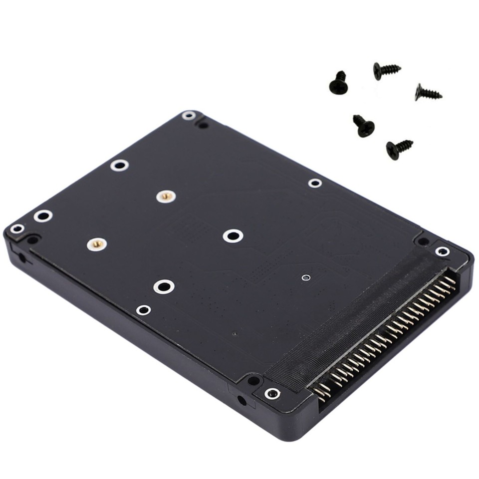 MSATA To 2.5 Inch IDE Hard Drive Enclosure SSD Case Converter Card ...