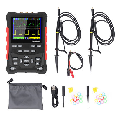 ET120MC2 Digital Tablet Oscilloscope 2CH 120MHz Signal Source ...