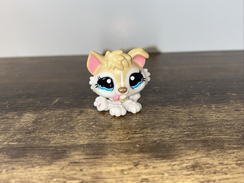 Littlest pet shop 1013 HUSKY Puppy Beige Dog LPS Hasbro figure | eBay