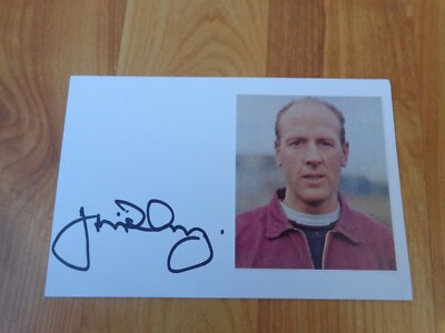 Original Signé Jim Iley Newcastle United Spurs Blanc Carte Index 15 ...