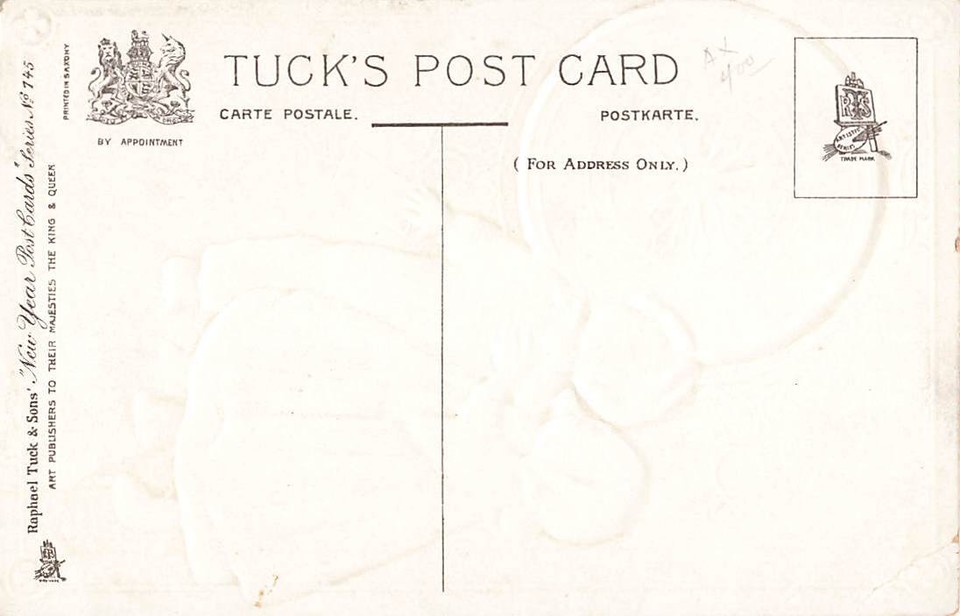 c1910 Raphael Tuck Children Boy Girl Clock New Year P464 | eBay