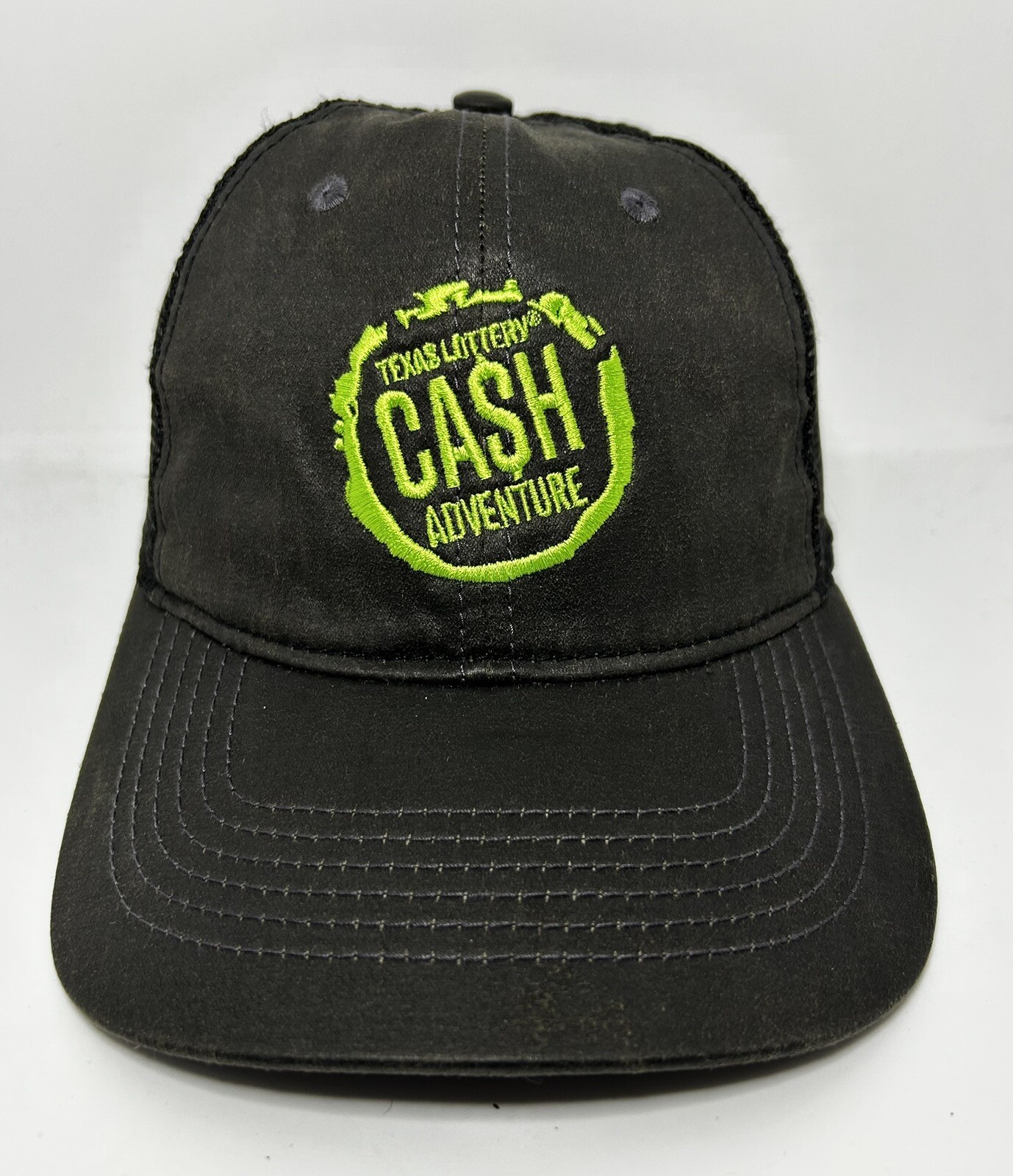 Texas Lottery Cash Adventure Cap Hat Adjustable Trucker Mesh Poly ...
