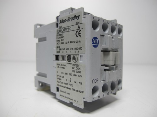 Allen Bradley 100-C09*10 AC Contactor C09 AB 120 V 100C09*10 | eBay
