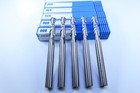 LOT ( 5 PCS ) KYOCERA SGS SOLID CARBIDE 1/4" BALL NOSE END MILLS LATHE ...