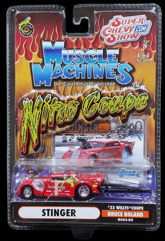 Muscle Machines Stinger 33 1933 Jeep Willys Nitro Coupe Bruce Boland ...