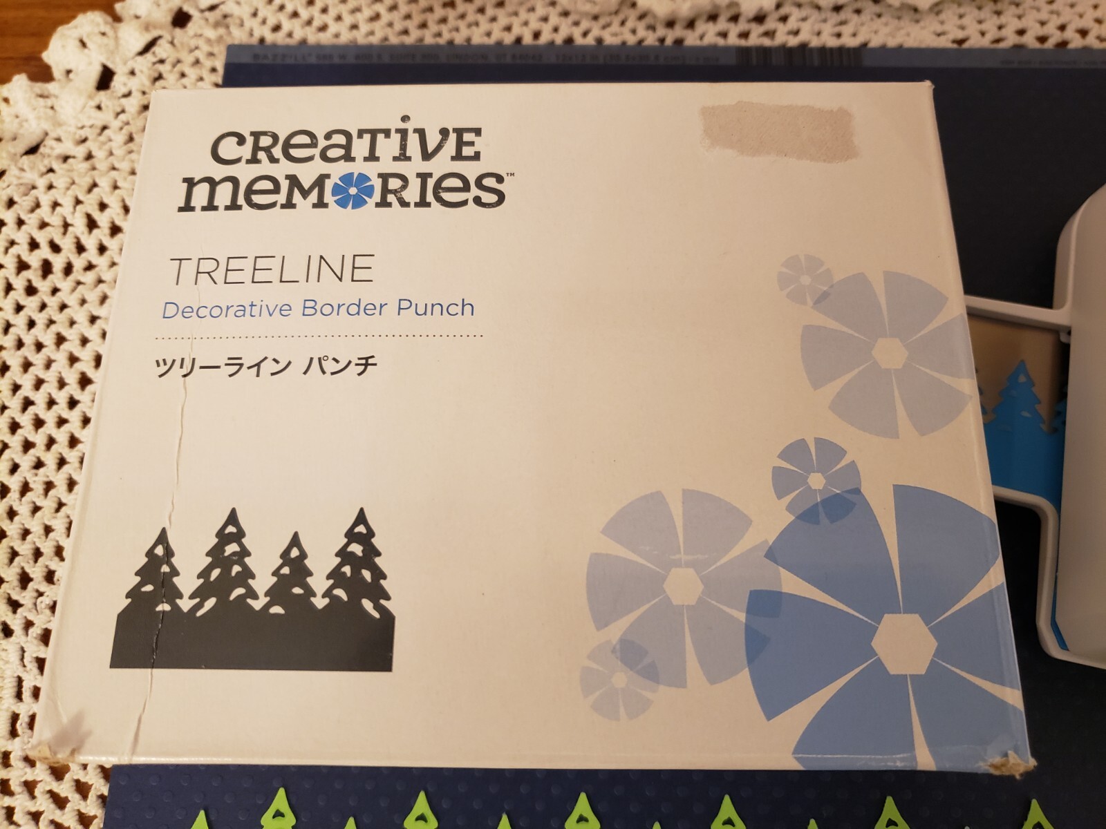Creative Memories Decorative Border Punch Tree Line Treeline | eBay