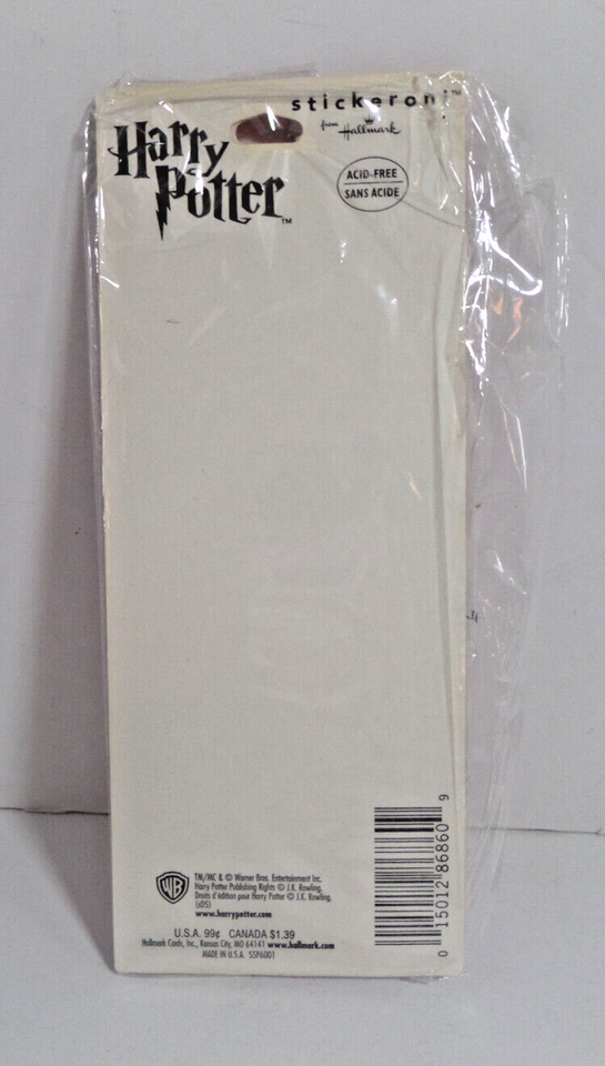 Hallmark Stickeroni Harry Potter Quidditch Golden Snitch Stickers | eBay