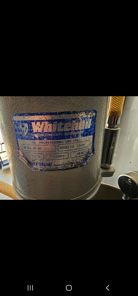 Whitehall 60-M Mobile Whirlpool Podiatry Hydrotherapy Tank | eBay