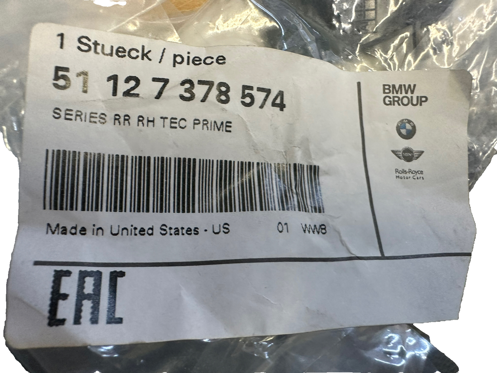 BMW+OEM+14-16+X5+Rear+Bumper-tow+Hook+Eye+Cap+Cover+Right+51127378574 ...