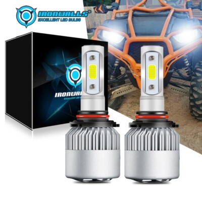 For Honda Rancher 420 2007-2017 ATV LED Headlight Kit 6000K Bright ...