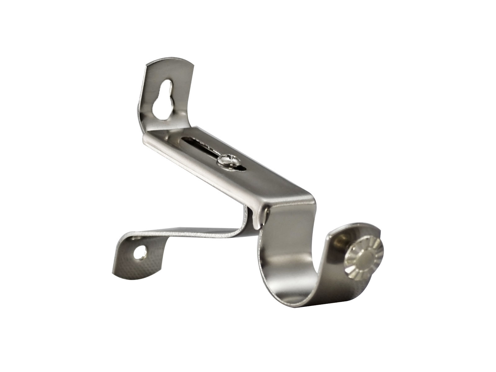 Curtain Pole Adjustable Bracket Strong 19mm 28mm 35mm Heavy Duty Set Of ...