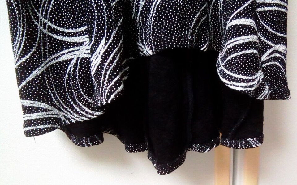 Jessica McClintock Raised Texture Swirl Dress Built-in Bralette Women's ...