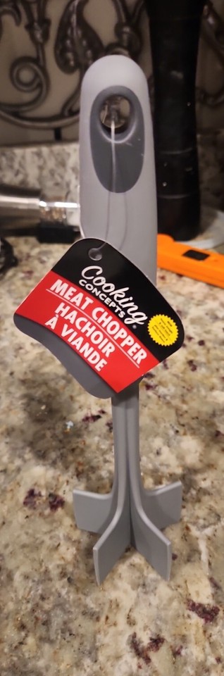 COOKING Concepts Meat Hamburger & Ground Meat Chopper Spatula, grey | eBay