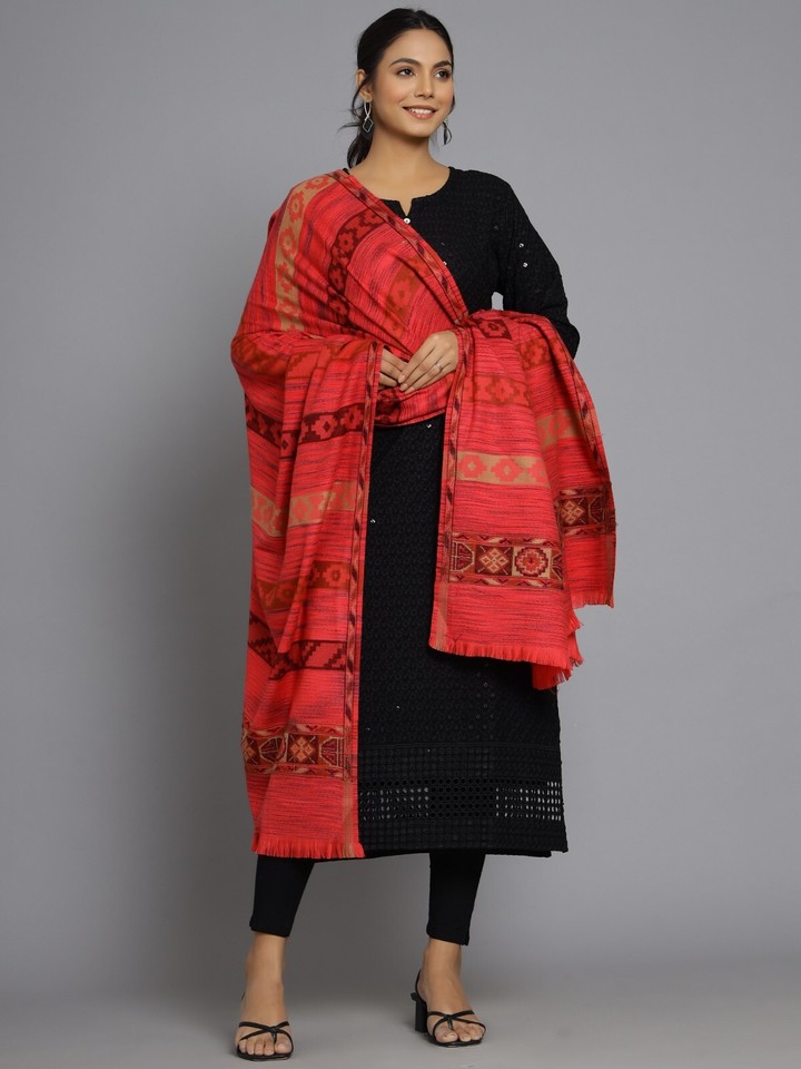 Womens Mens 100% Cashmere Indian Oversized Blanket Wool Scarf Shawl ...