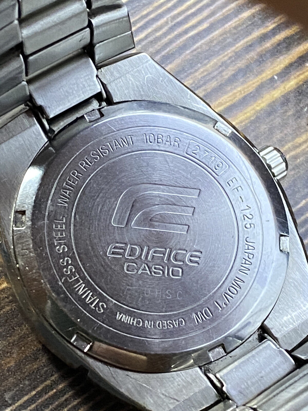 Casio Edifice WR 100m 2719 Ef-121 Men's Wristwatch for sale online | eBay