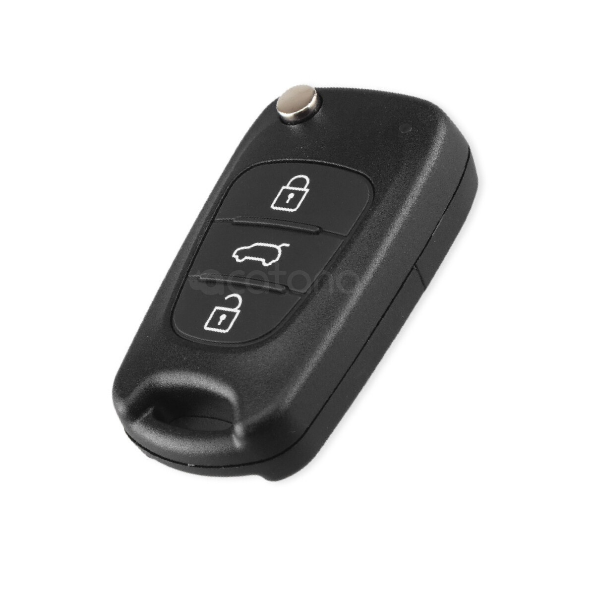 Complete Remote Car Key Flip For Hyundai i20 i30 ix35 Transponder Chip ...