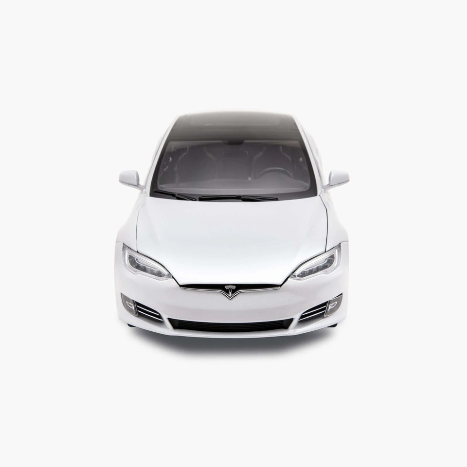 TESLA 1:18 Scale Model S Diecast Model Car 5 Colors Official Goods | eBay