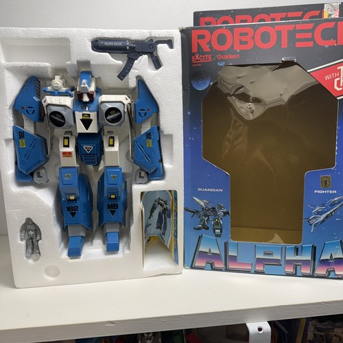 Robotech Gakken Vintage 1/35 Mospeada AFC-01H Blue Legioss Alpha ...