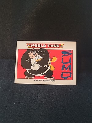 Disney 1991 Impel Mickey’s World Tour Japan Wrestling, Japanese Style ...