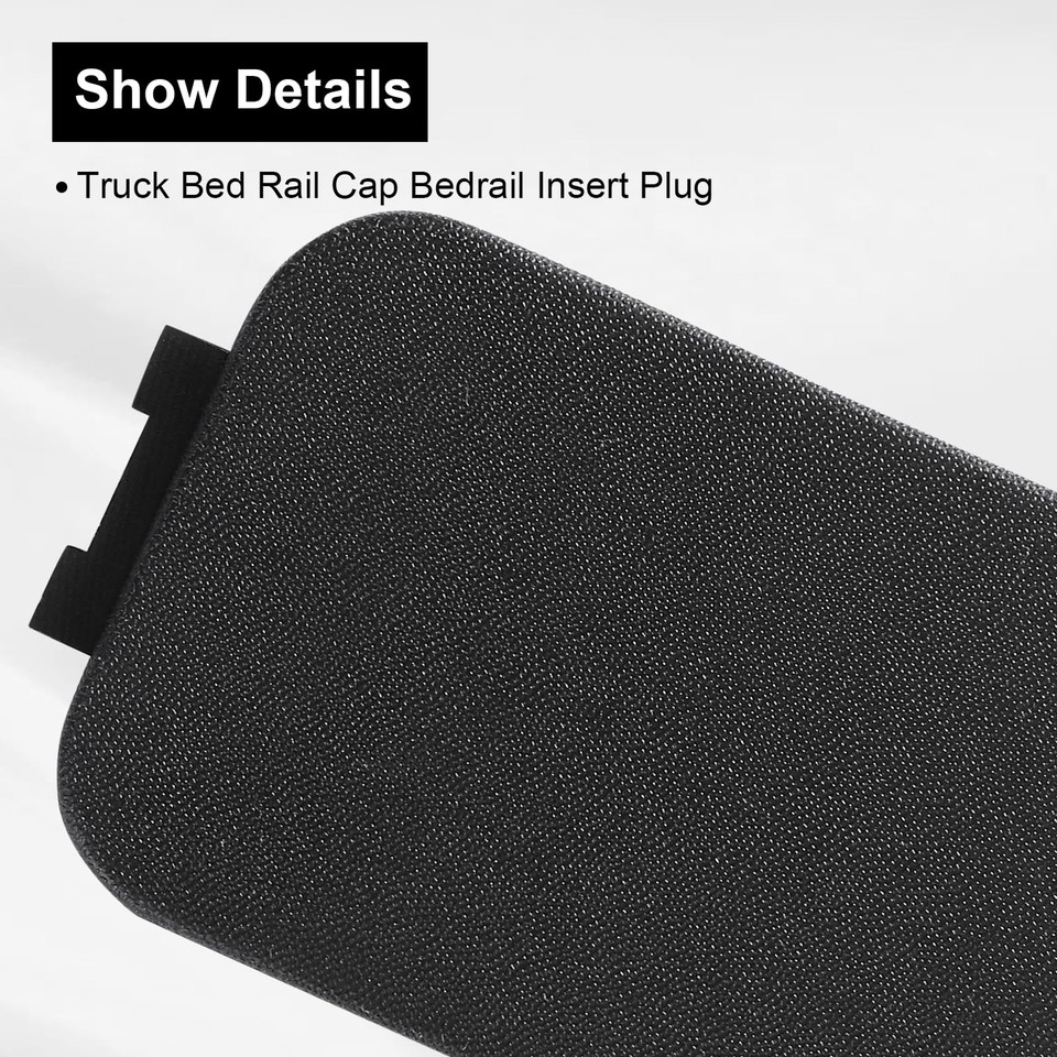Truck Bed Rail Cap Plastic Bedrail Insert Plug Box Stake Pocket Cover ...