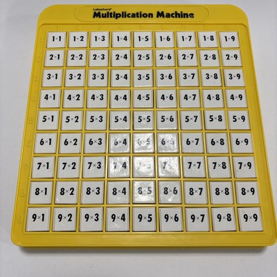 Lakeshore Multiplication Machine Math Educational Tool Push Button Home ...
