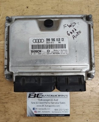 Programmed 03-04 Audi TT Mk1 1.8T AWP Auto FWD ECU Engine Module 8N0 ...