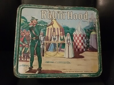 Robin Hood metal lunch box vintage | eBay