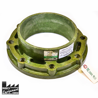 New - 8" 150# Flange, Fiberglass , Smith Green Thread Fiber Glass ...