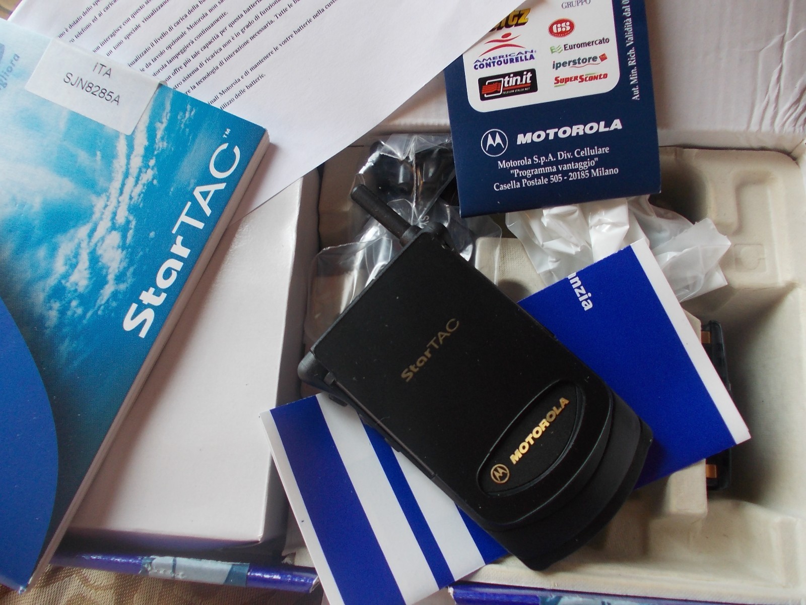 MOTOROLA Startac Star tac 130 NUOVO ORIGINALE MAI UTILIZZATO | eBay