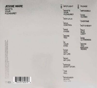 JESSIE WARE WHAT'S YOUR PLEASURE? [DELUXE EDITION] NEW CD 602435820798 ...