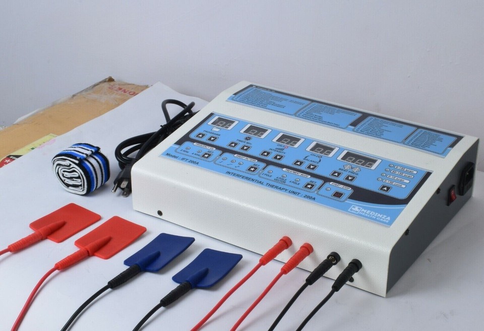 New IFT Interferential Therapy Unit Multiple Physical Therapy Machine ...