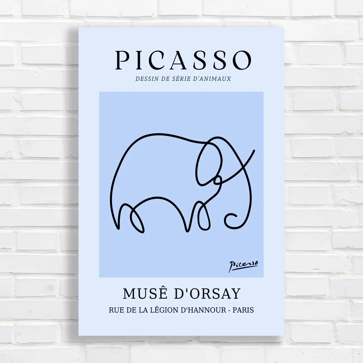 Picasso Animal Sketch Pablo Picasso's Continuous Line Wire Sculpted