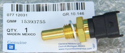 Engine Coolant Temperature Sensor Fit for Saab Saturn Chevrolet GMC ...