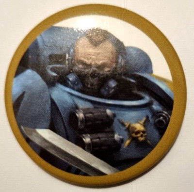 Warhammer 40k Games Workshop Kill Team Marine Space Wolves Gold Edge ...