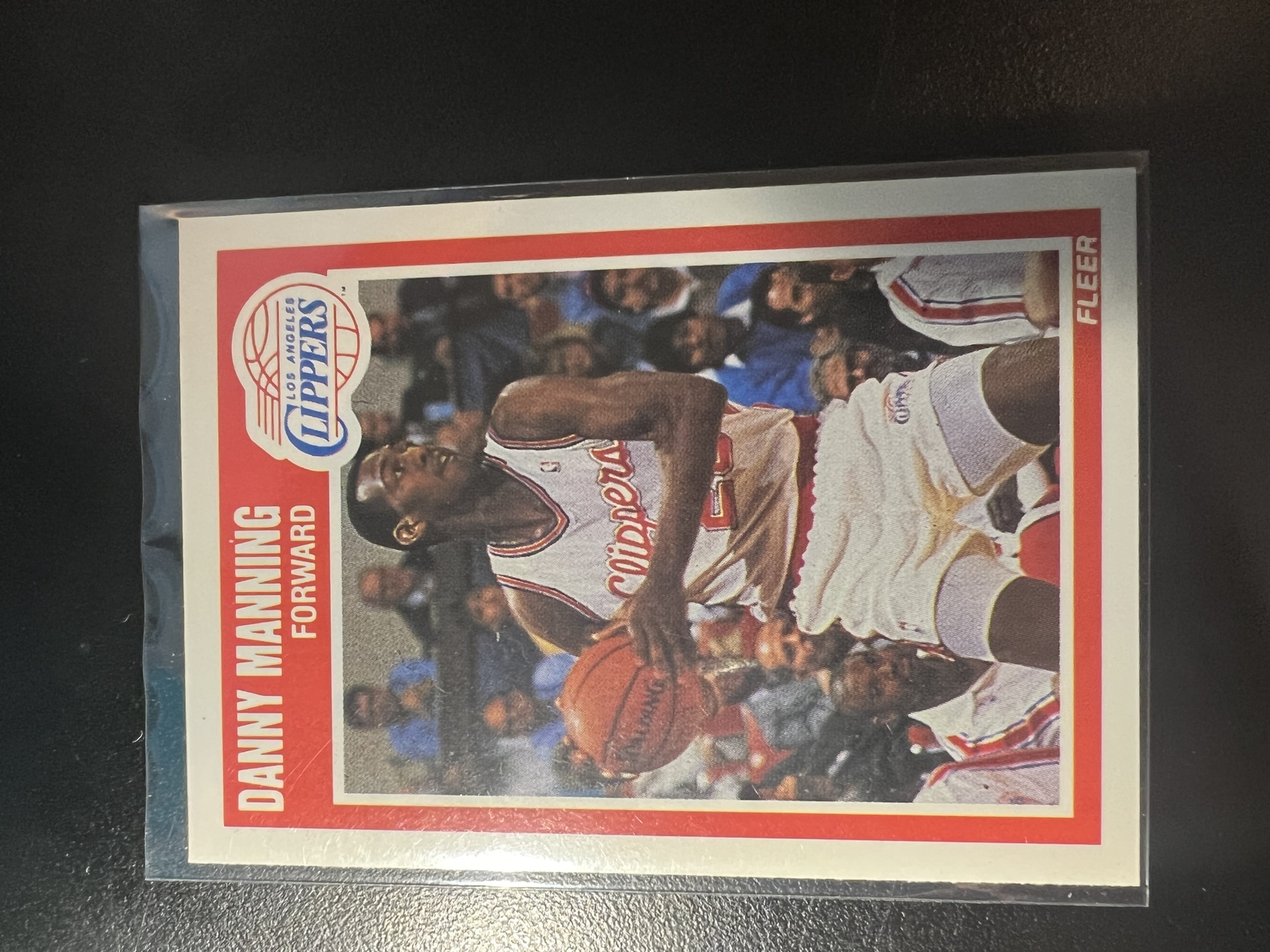 1989-90 Danny Manning Fleer Rookie RC Clippers | eBay