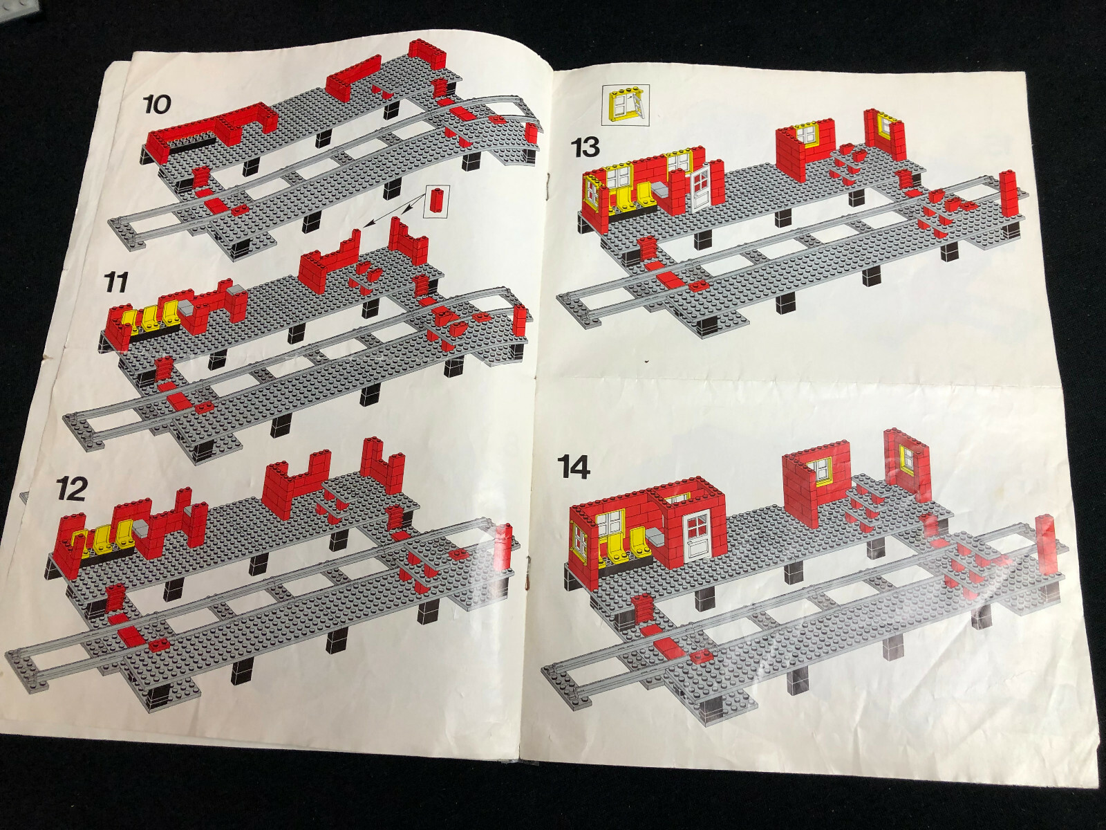 Lego 7822 Railway Station Train, großer Bahnhof, Zug Eisenbahn City von ...
