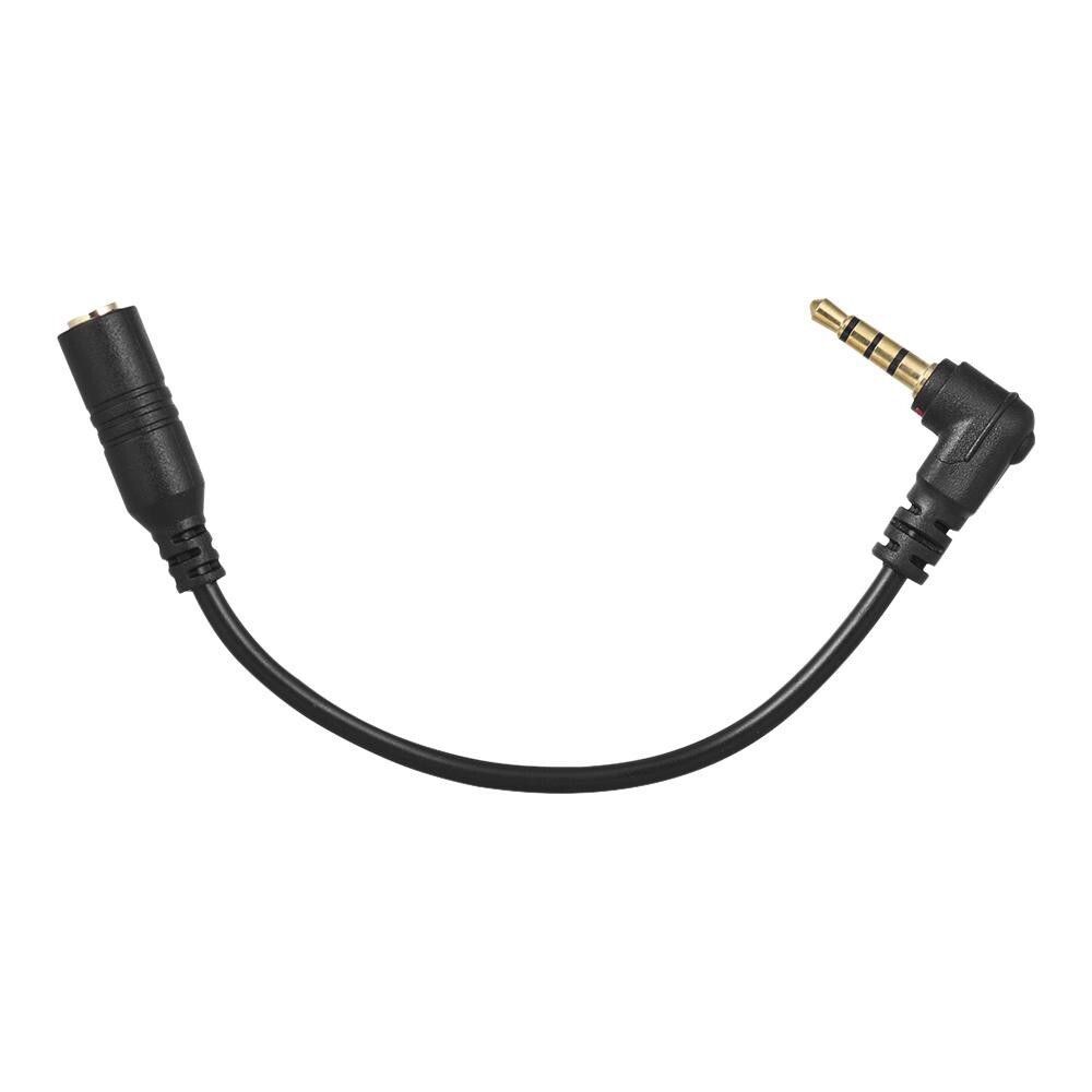 3.5mm TRS Female to TRRS Male DJ Live Streaming Mic Adapter Cable ...