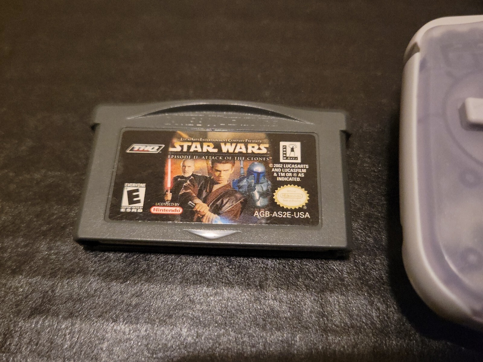 Nintendo Game Boy Advance GBA Clear Glacier Console w/ 4 Games DBZ ...