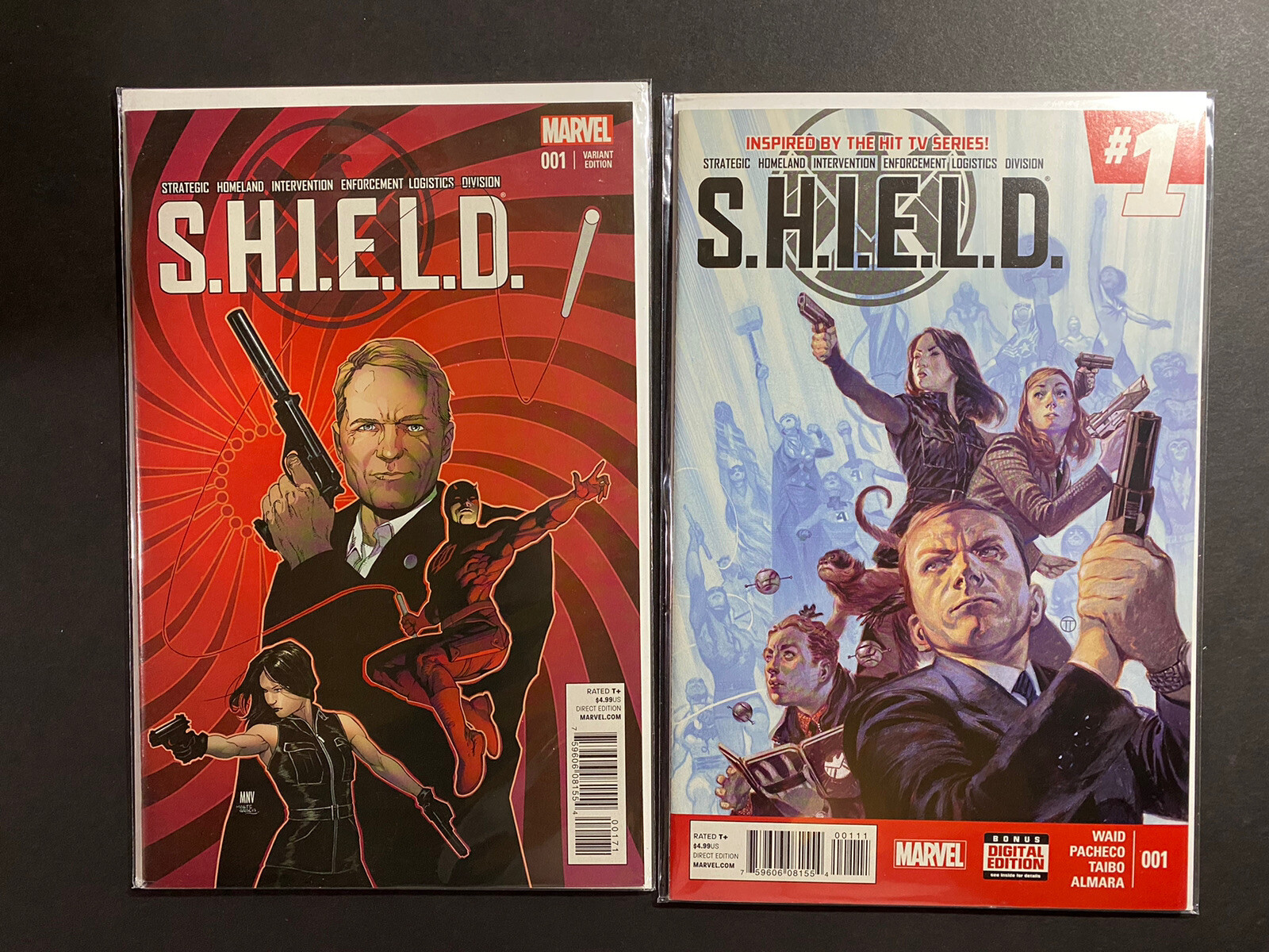 SHIELD #1 - regular A cover + Young Guns homage - 1st Melinda May ...