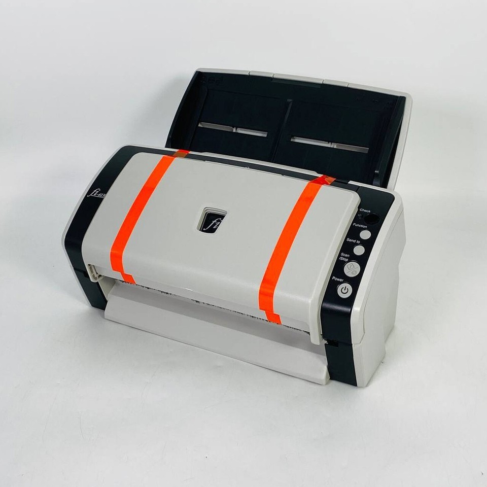 Fujitsu Fi-6130 Color Duplex Sheet-Fed Scanner with Adapter USB Setup ...