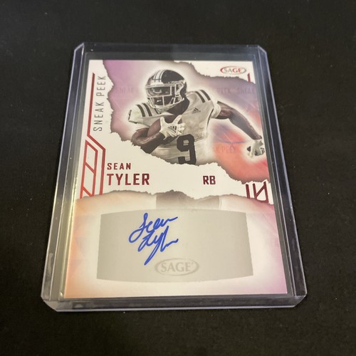 Sean Tyler 2023 Sage #SPA-ST Sneak Peek Autograph Rookie RC Western ...