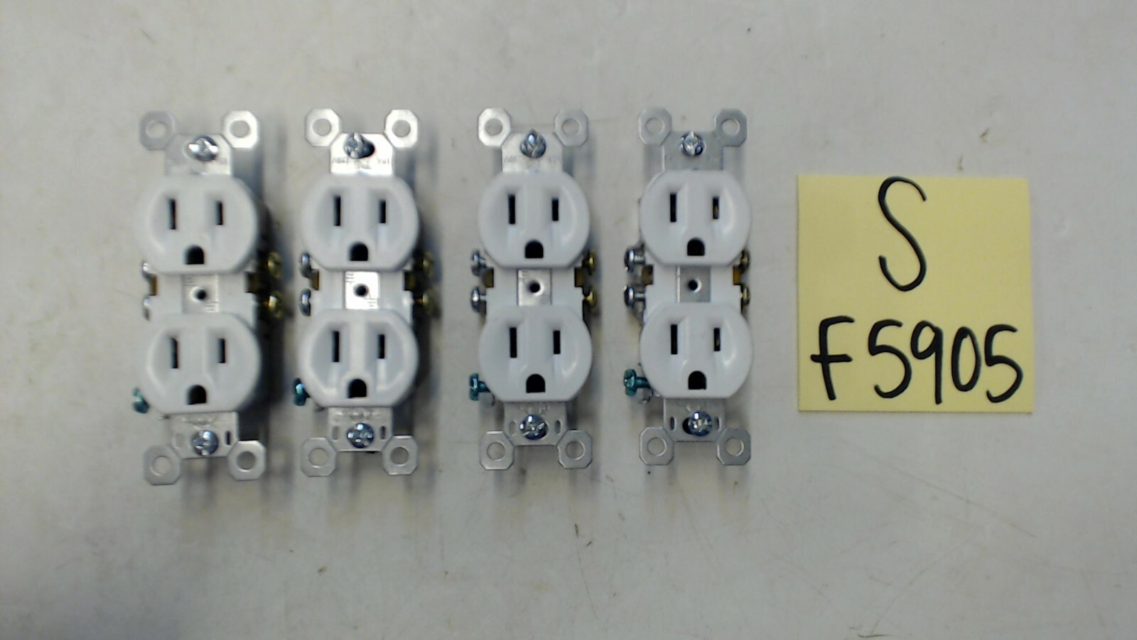 3232-W (White) Receptacle Lot of 4 | eBay